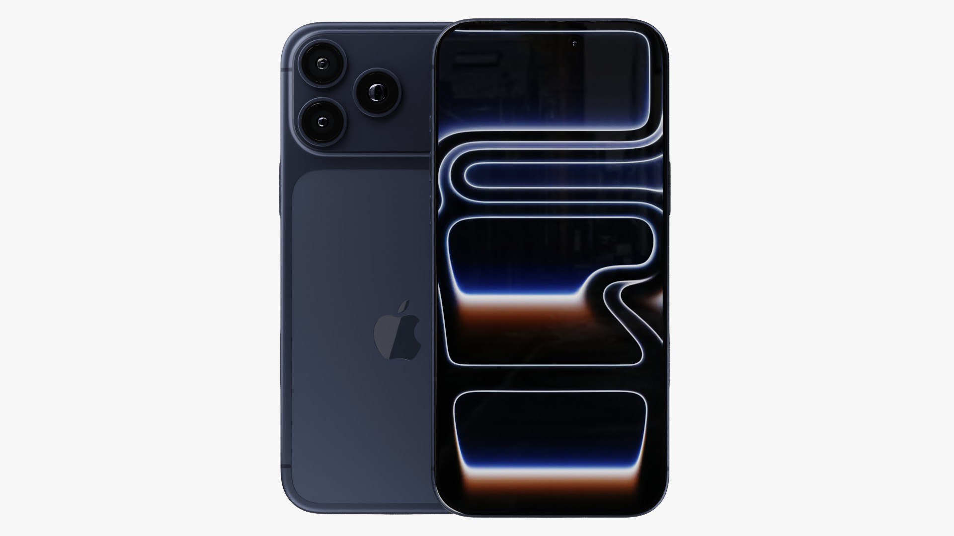 3D Apple IPhone 17 Pro Max Deep Blue - TurboSquid 2473213