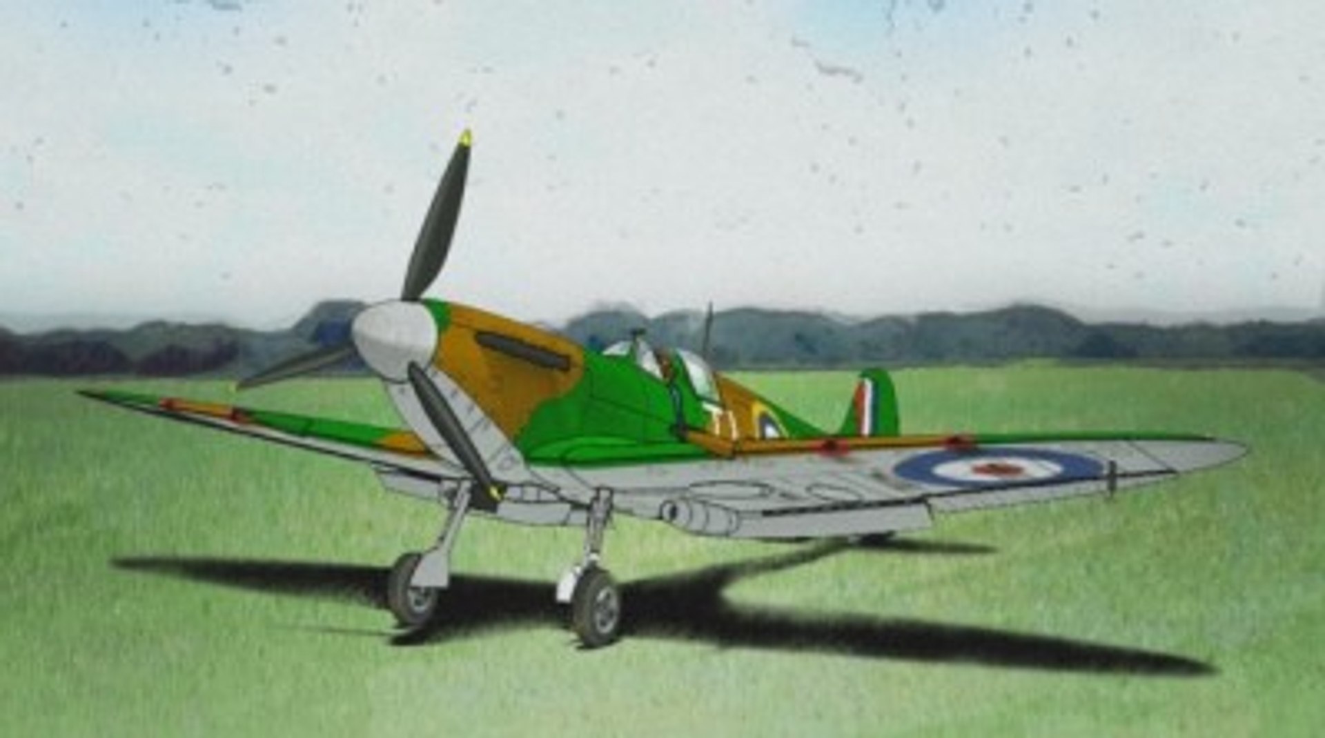 spitfire pilot comic max