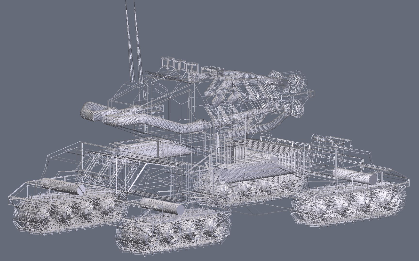 Free Usa Omega Particle 3d Model