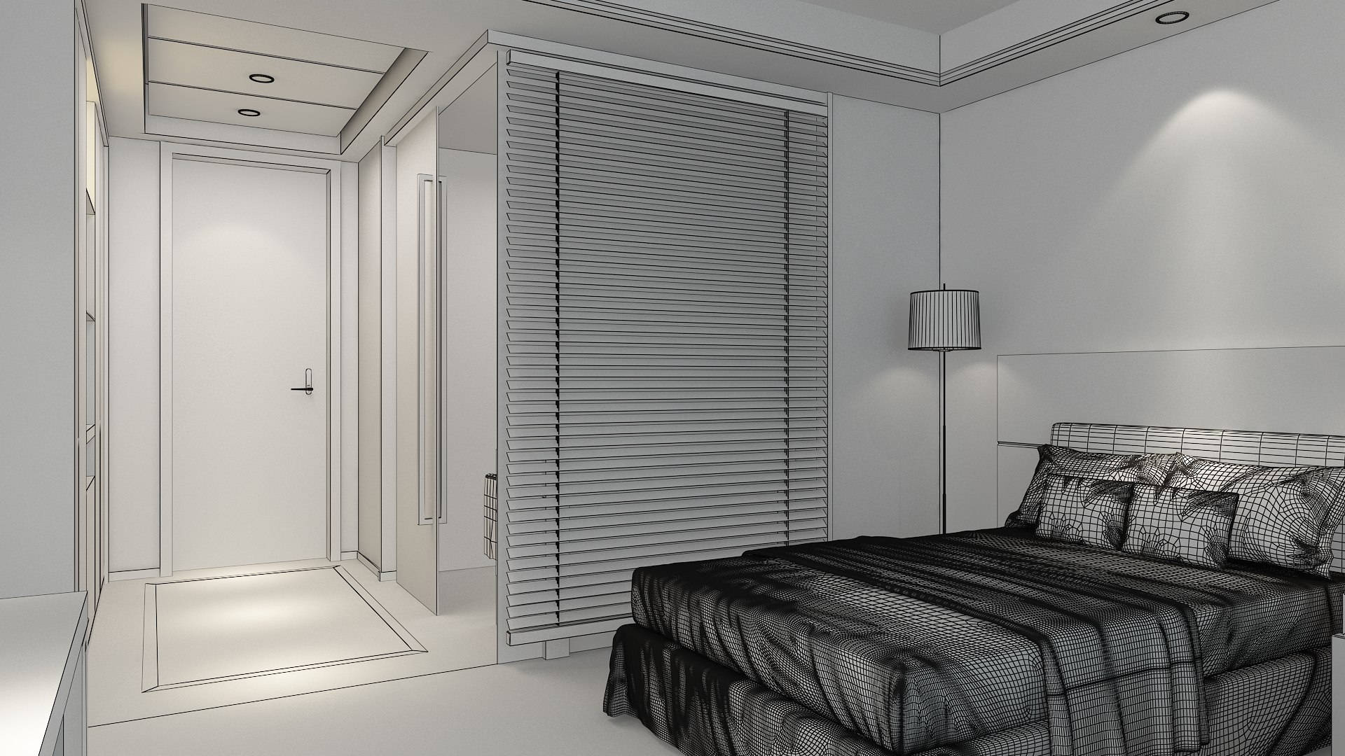 Hotel Room 02 model - TurboSquid 2104798