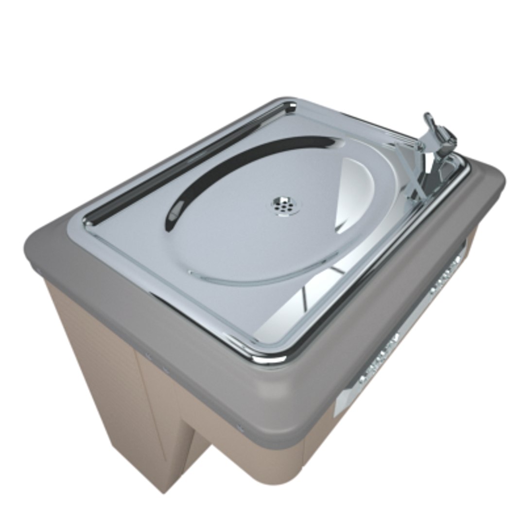 Drinking Fountain 3d Model