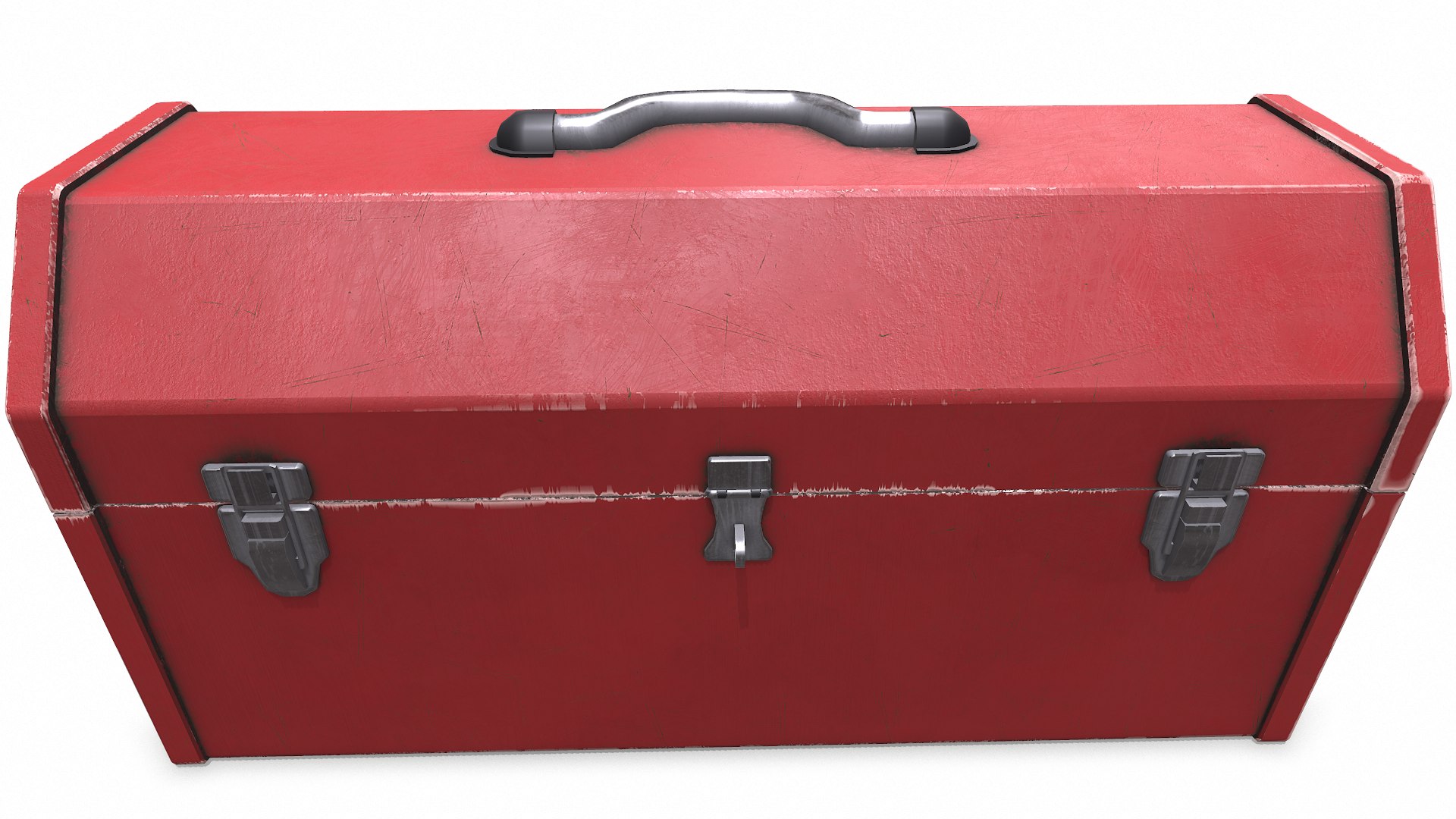 Free Old Metal Tool Box Low-poly PBR Model - TurboSquid 2287189