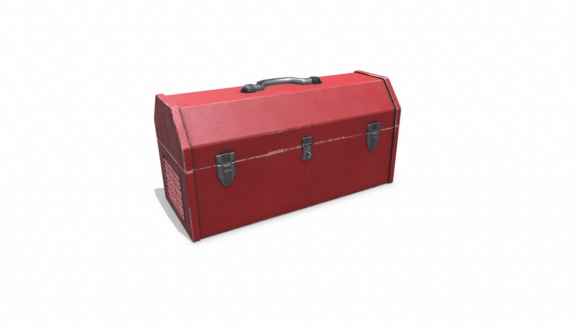 Free Old Metal Tool Box Low-poly PBR Model - TurboSquid 2287189