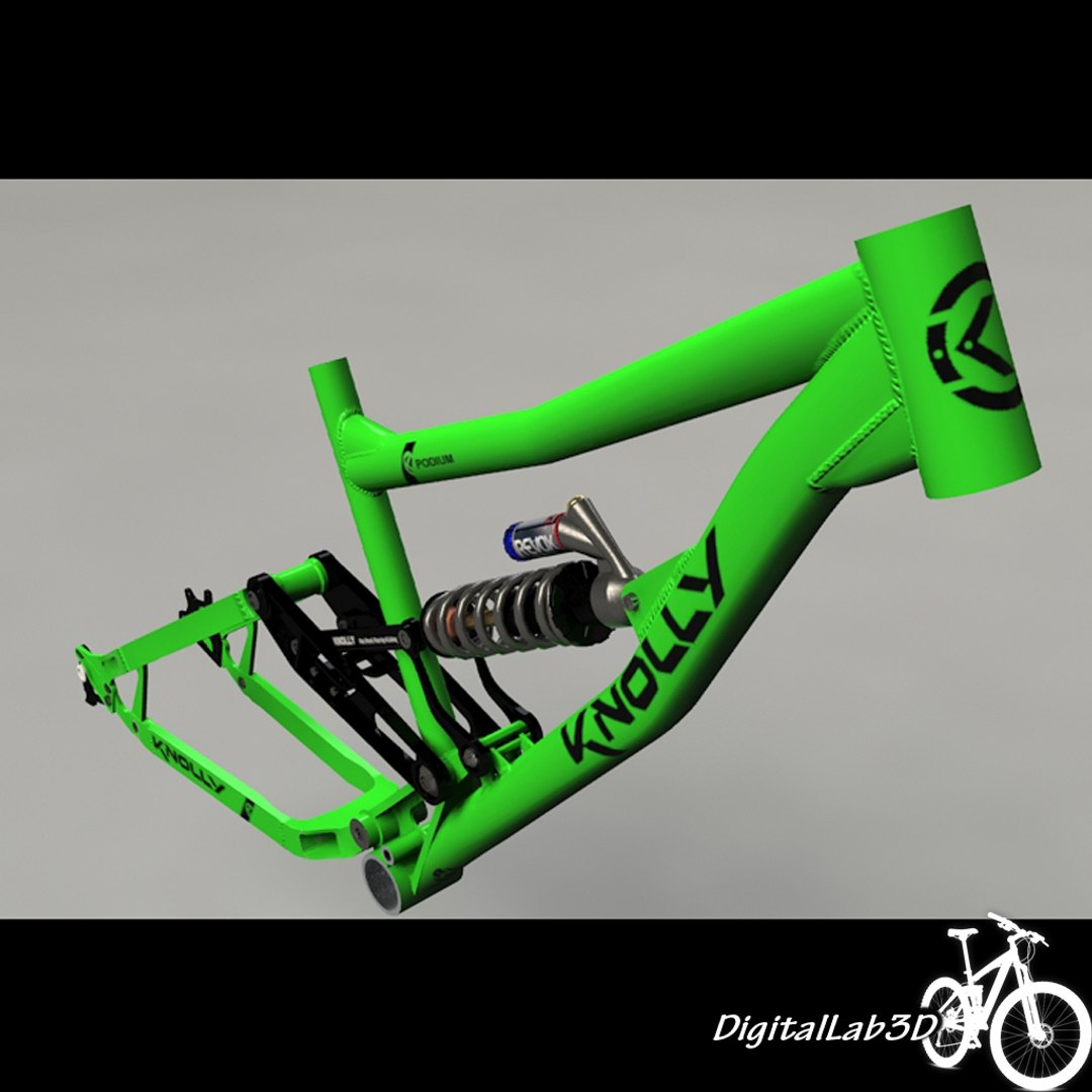 Bike Frame Knolly Podium 3d Model