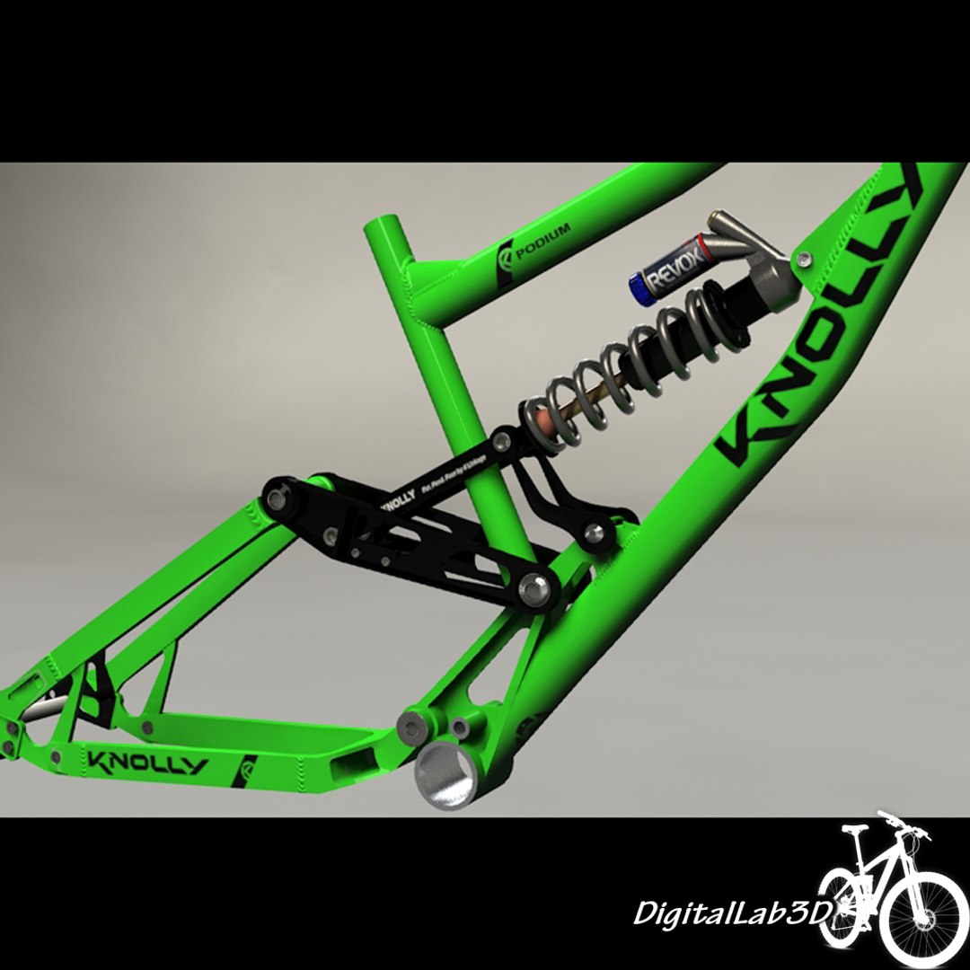 Bike Frame Knolly Podium 3d Model
