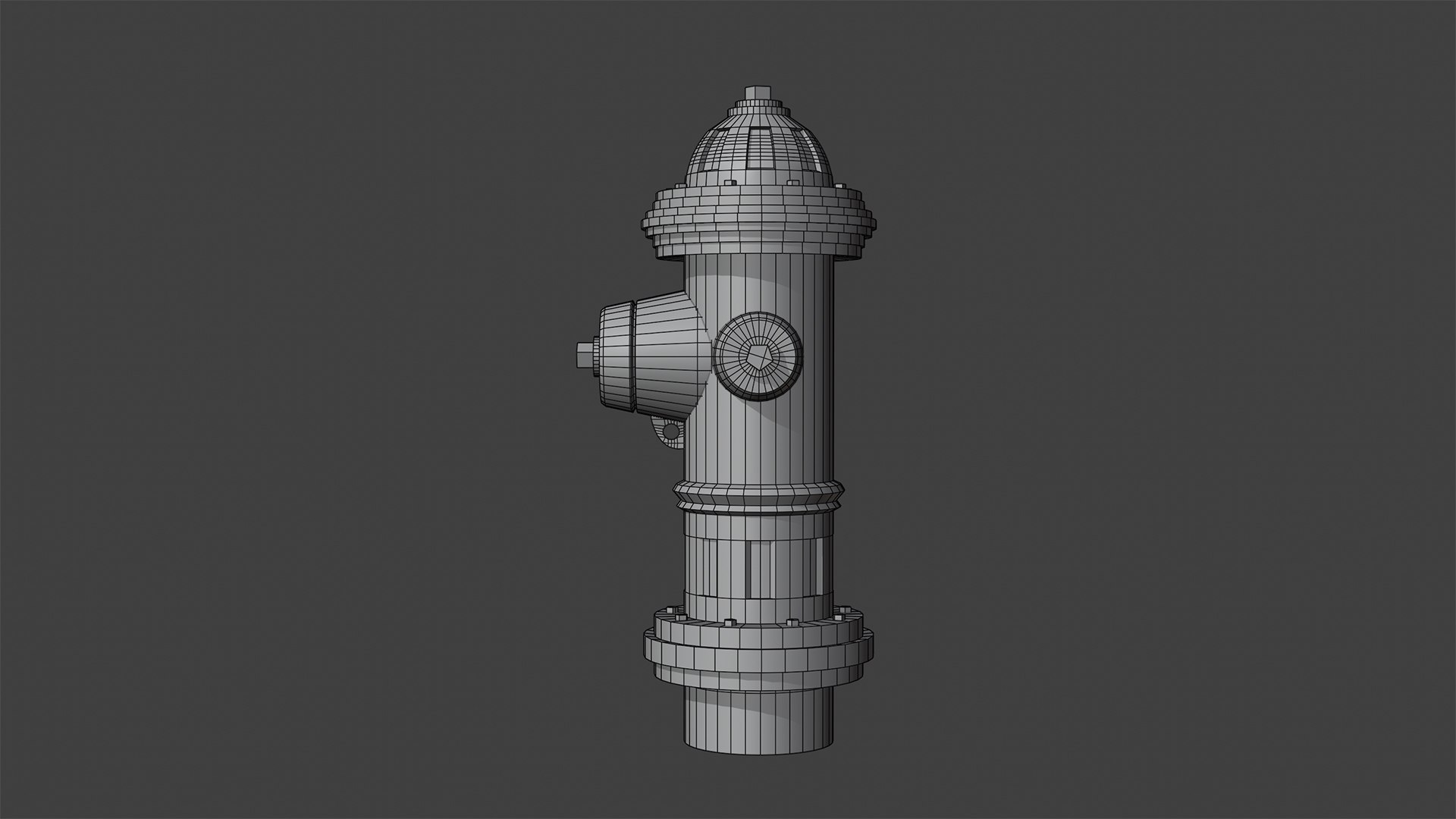 3D Fire Hydrant Realistic 3D Model PBR Textures Game Ready Low Poly ...