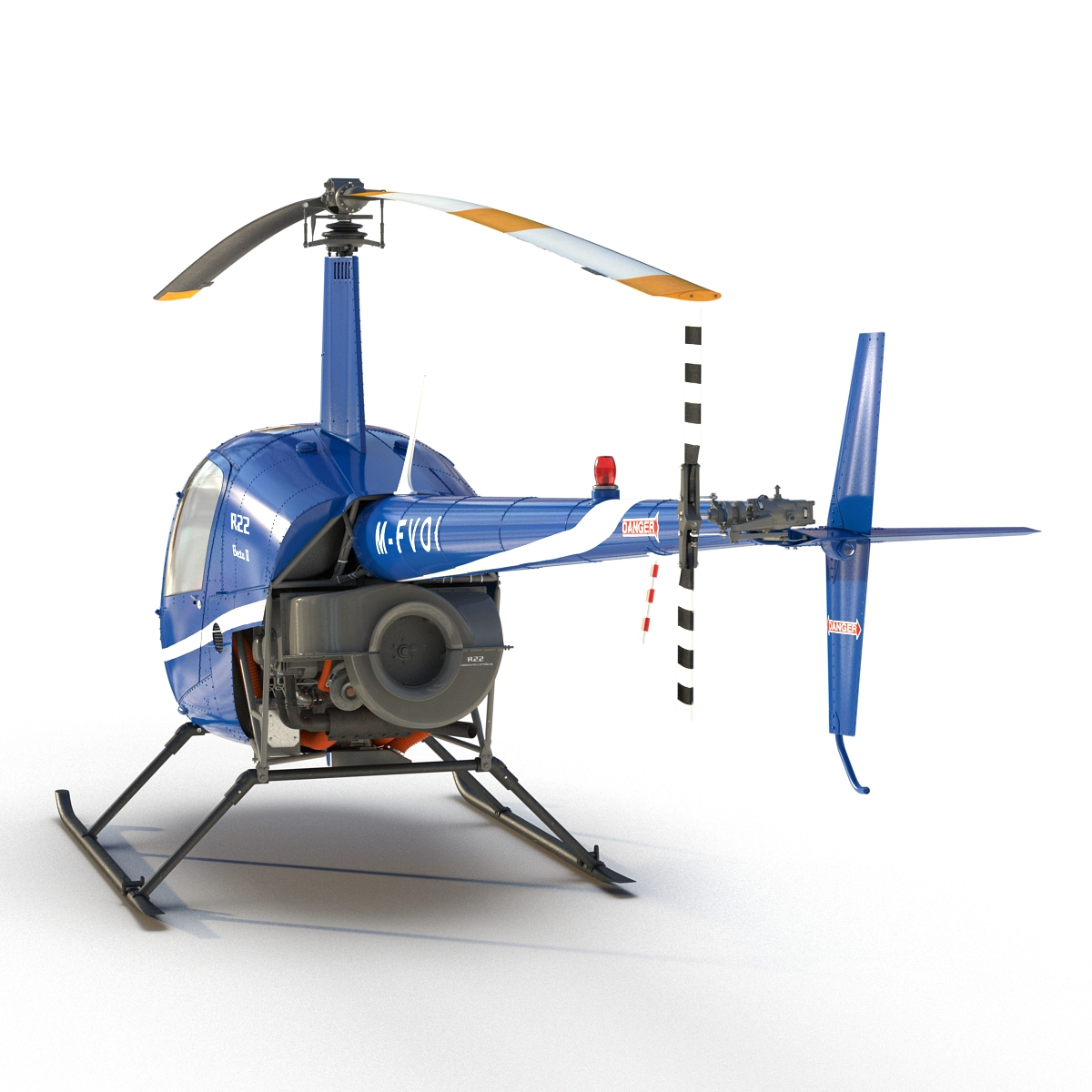 ma helicopter robinson r22