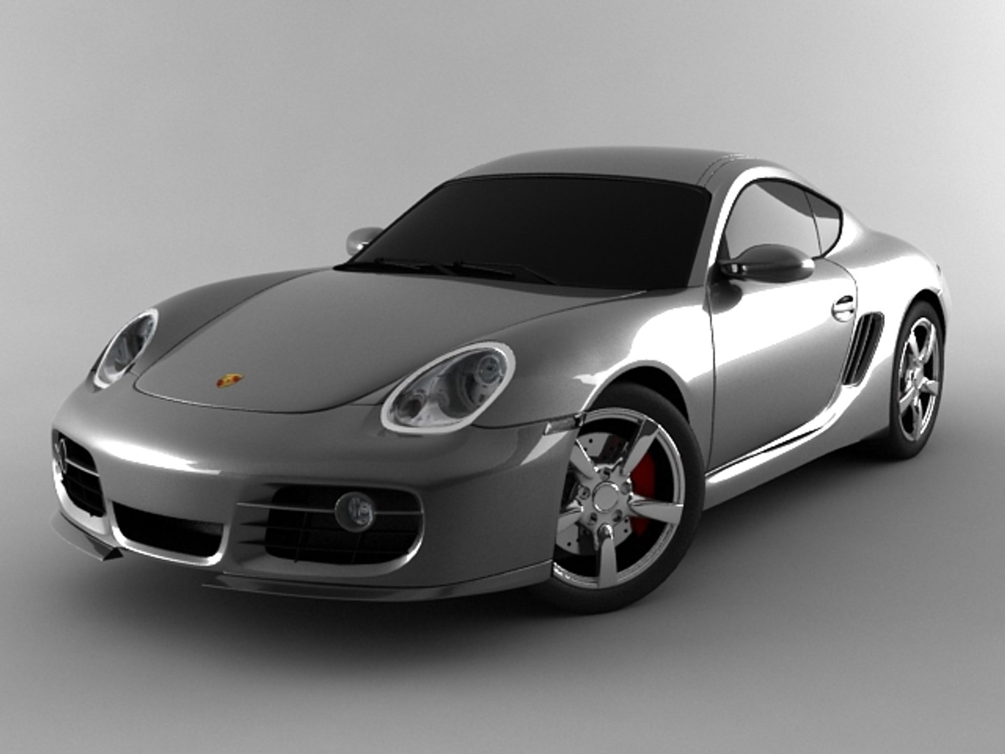 3d Porsche Cayman S Model