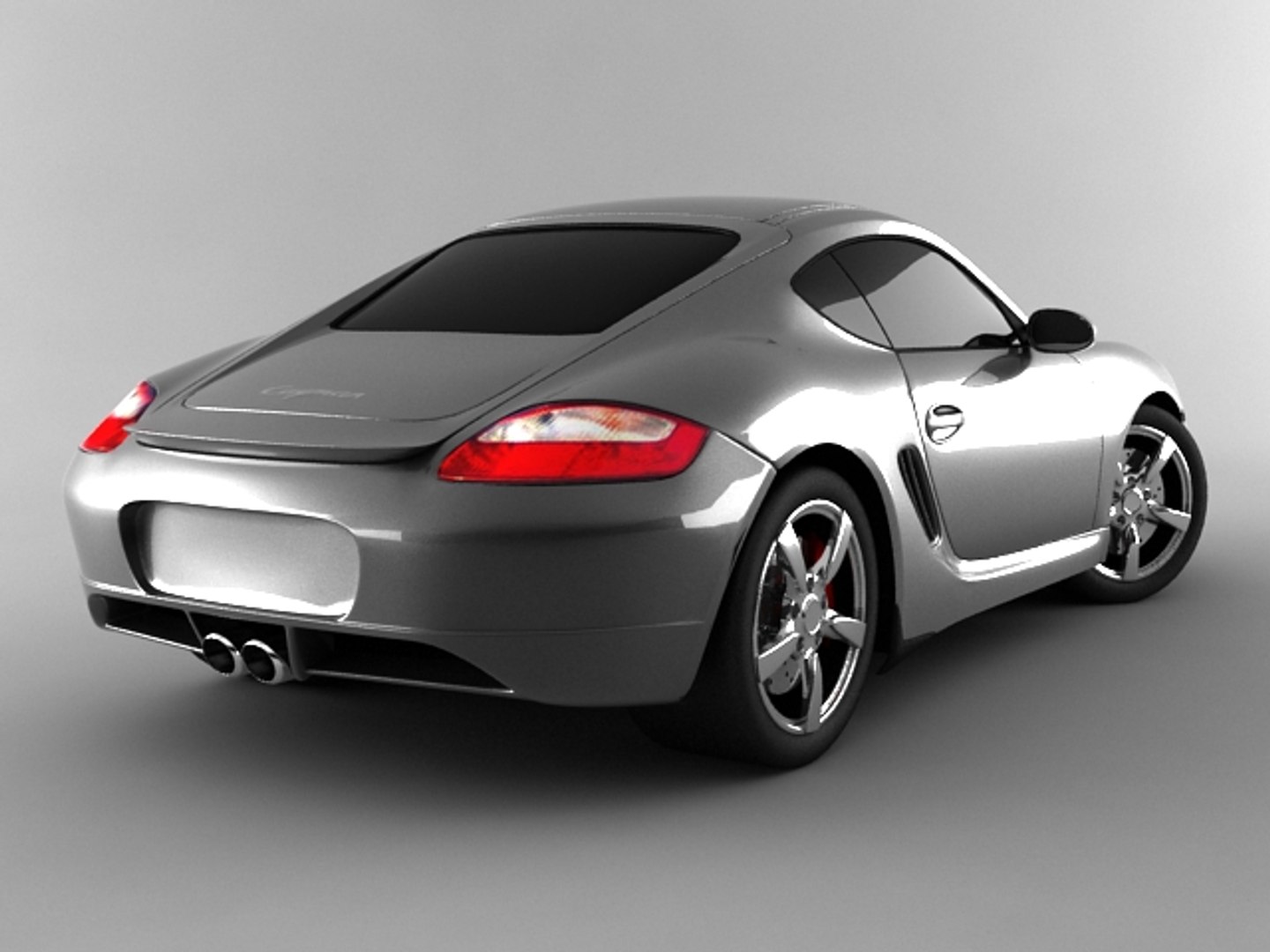 3d Porsche Cayman S Model