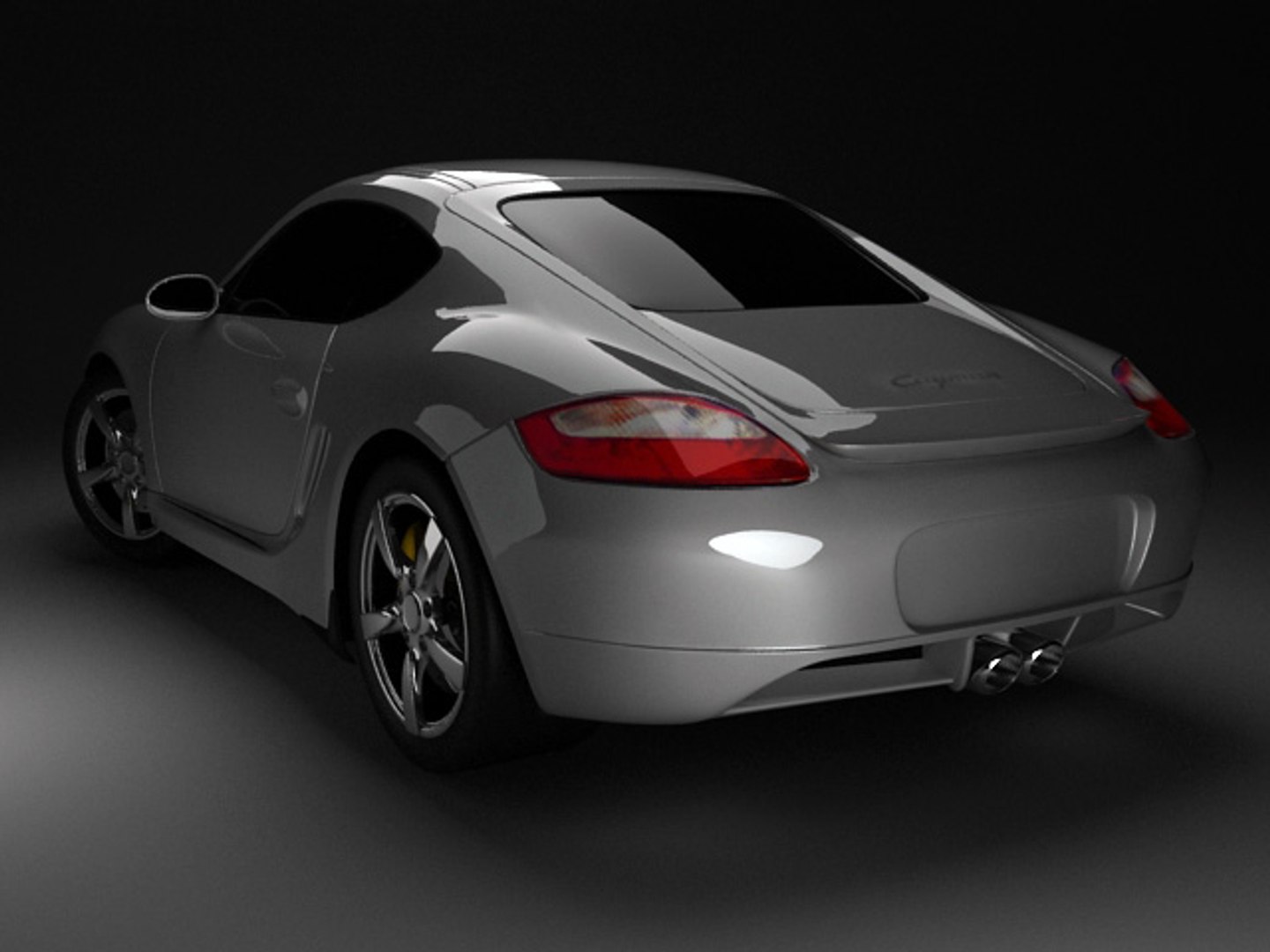 3d Porsche Cayman S Model