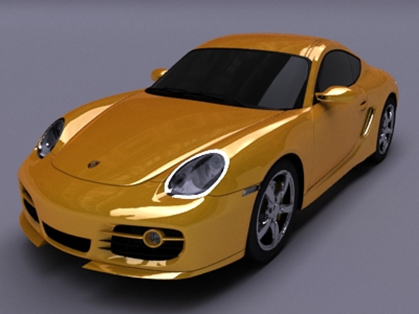 3d Porsche Cayman S Model