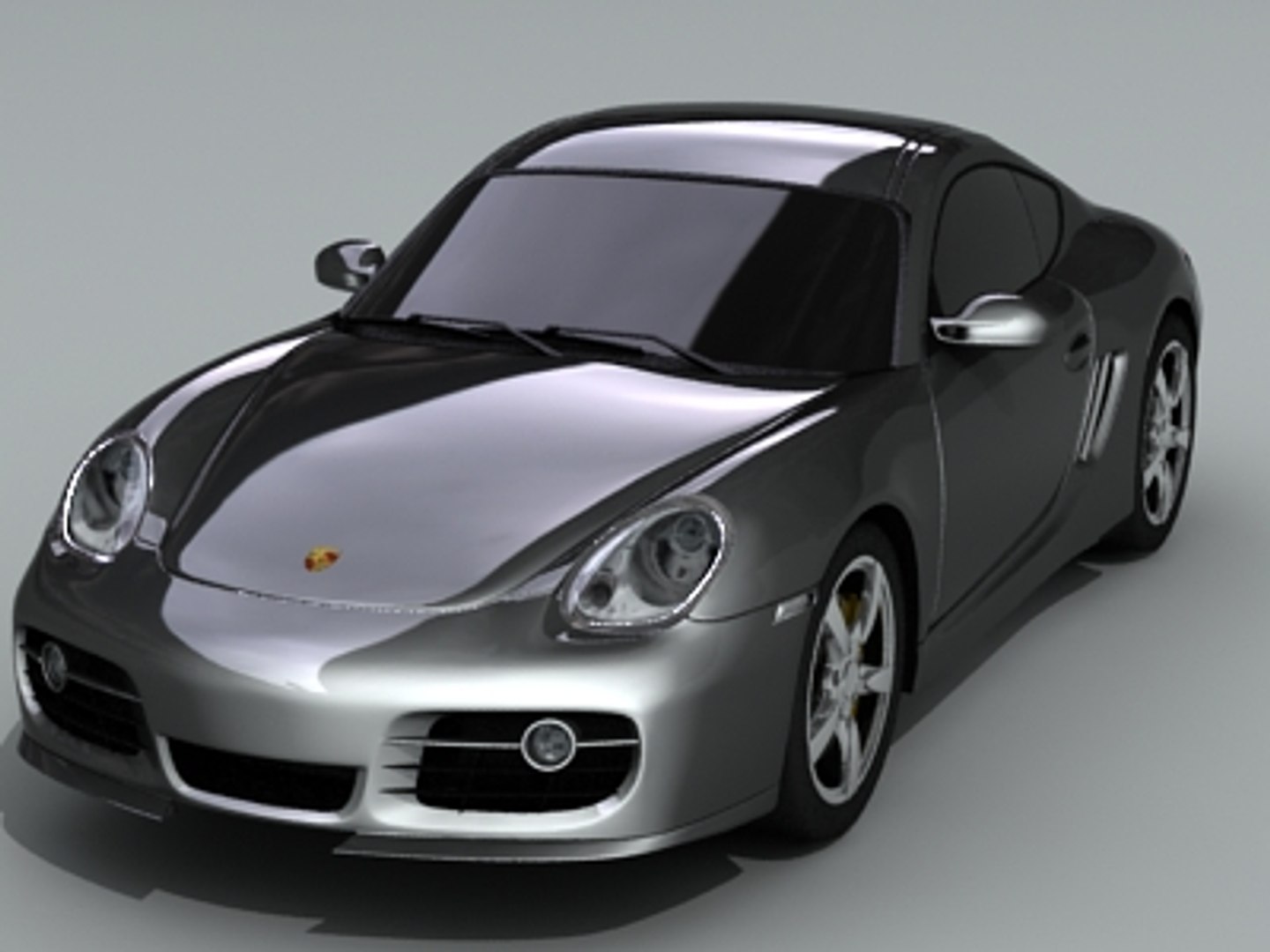 3d Porsche Cayman S Model