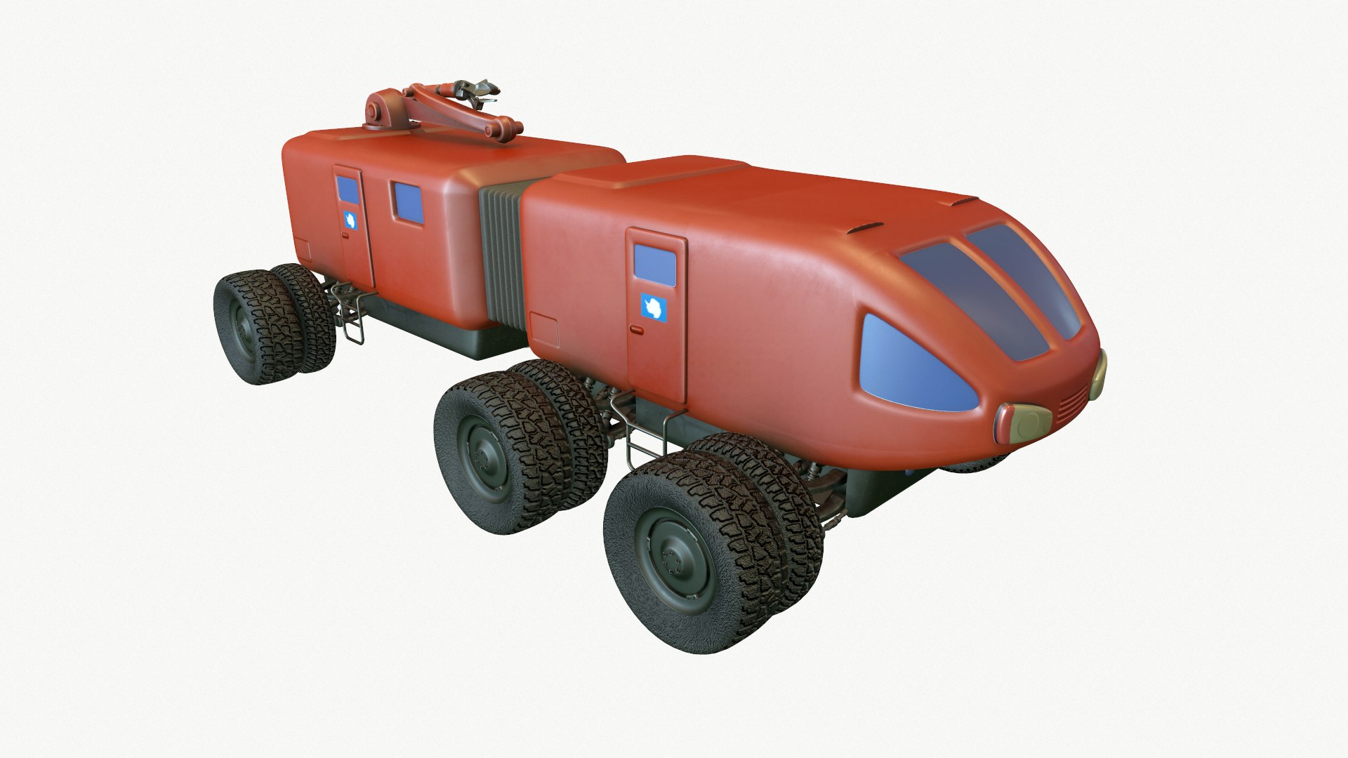3D Antarctic Rover - TurboSquid 2374835