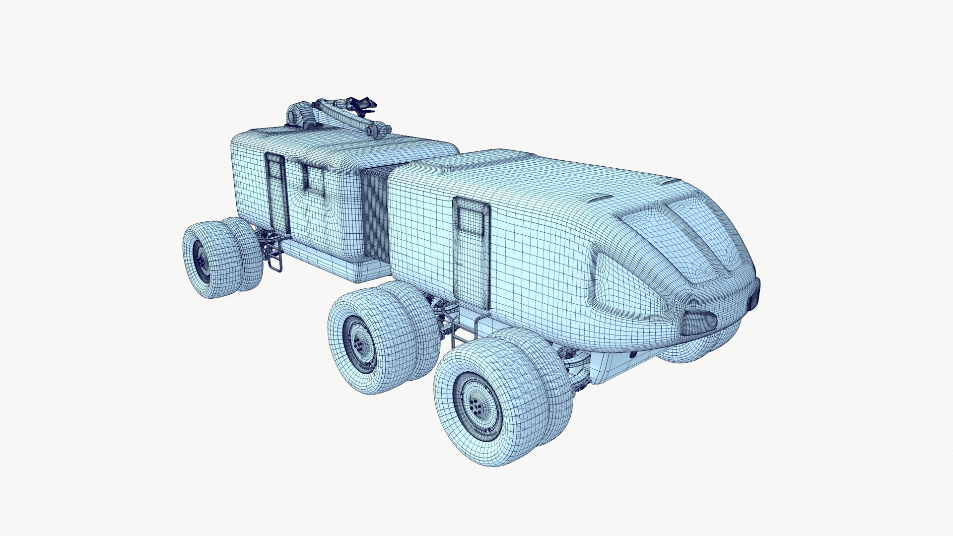 3D Antarctic Rover - TurboSquid 2374835