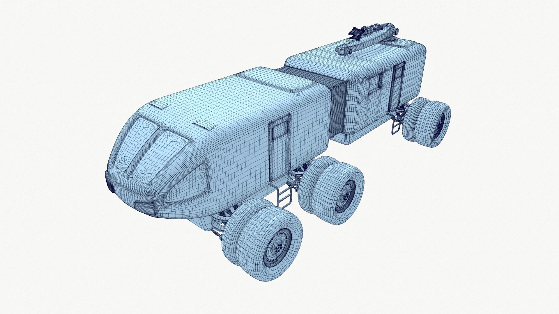 3D Antarctic Rover - TurboSquid 2374835