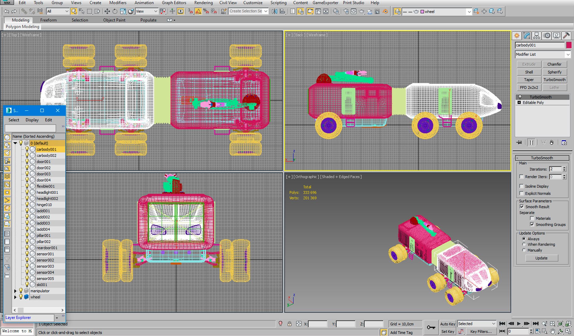 3D Antarctic Rover - TurboSquid 2374835