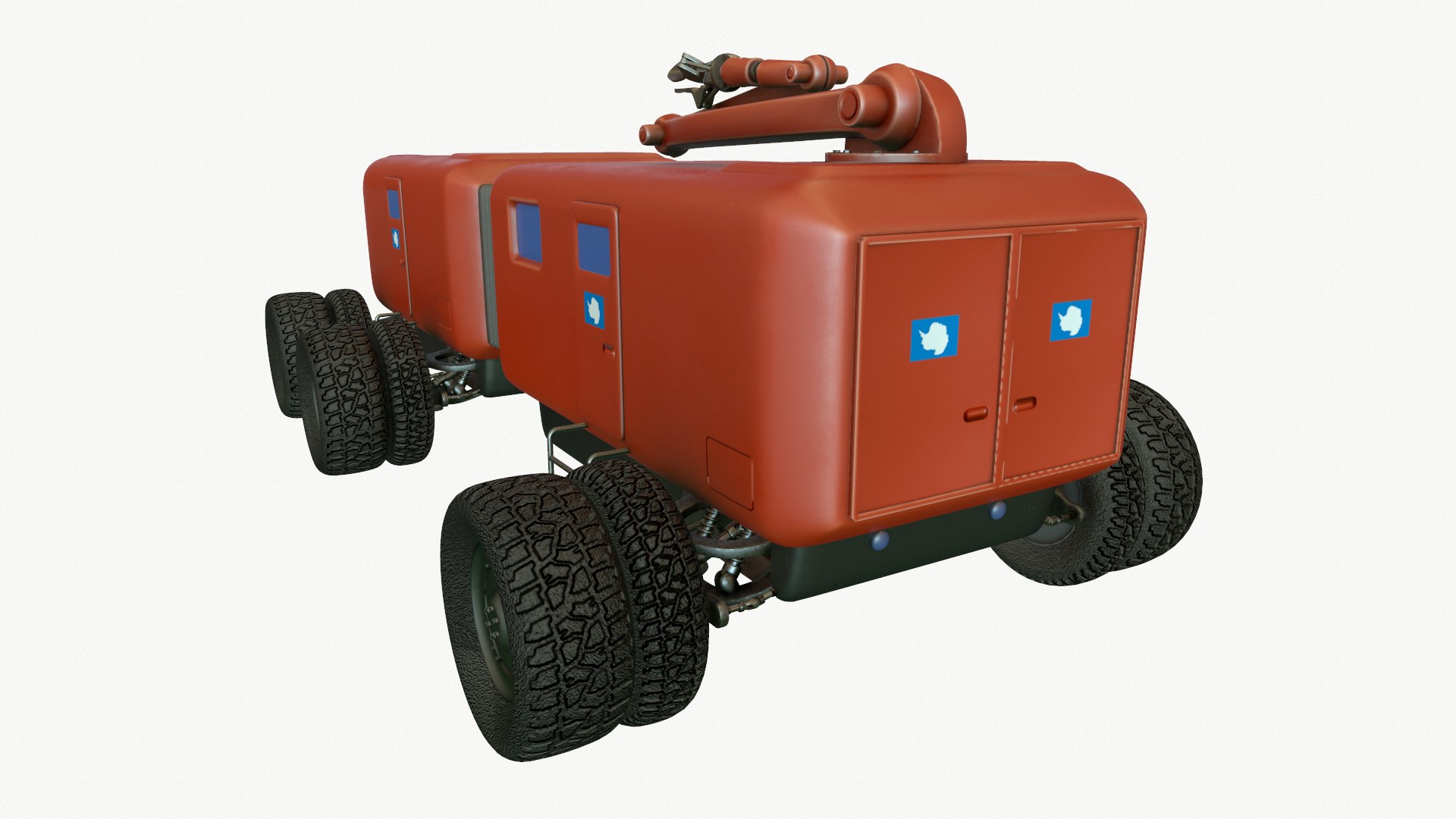 3D Antarctic Rover - TurboSquid 2374835