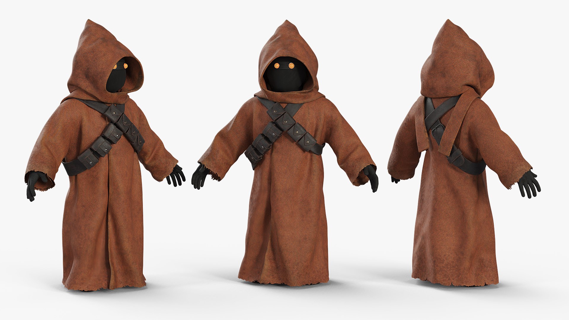 Jawa Star Wars Character Rigged For Maya 3D - TurboSquid 2410907