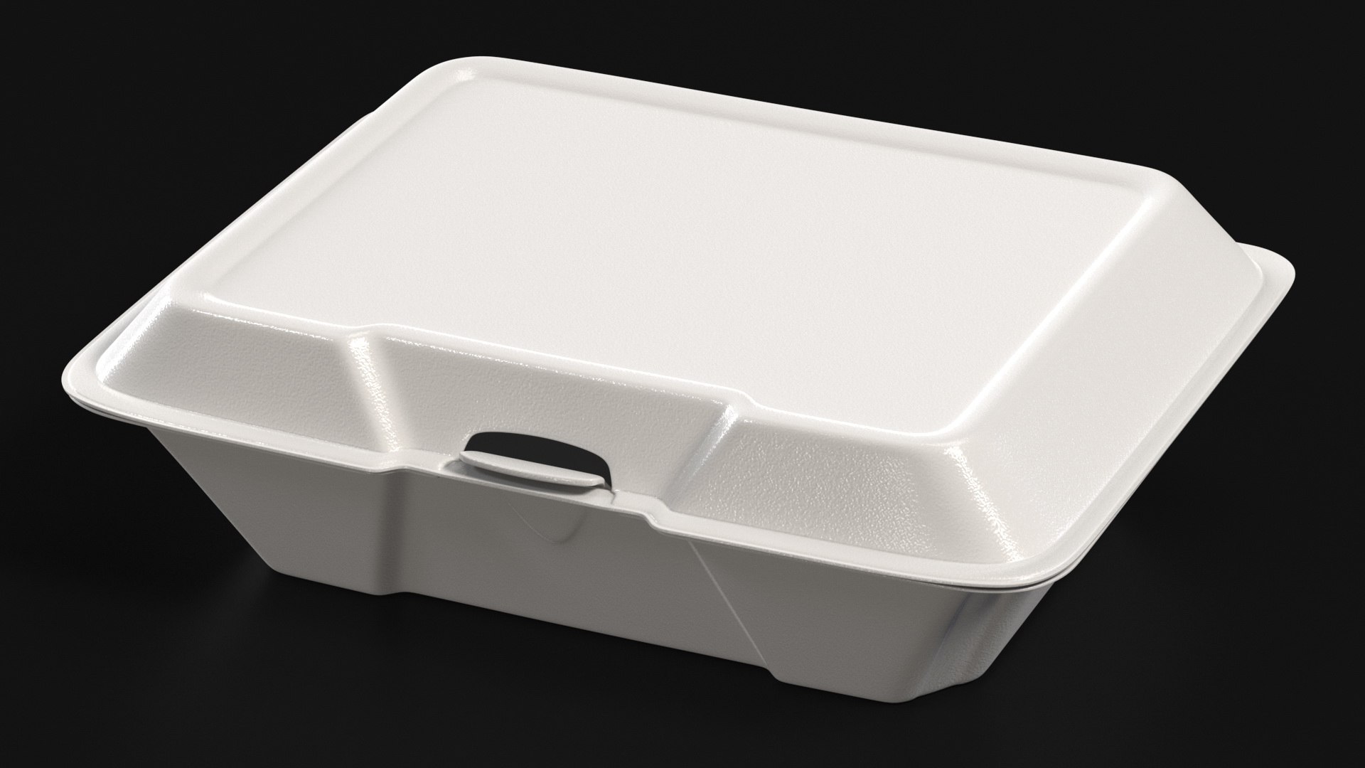 3D Disposable Food Tray Closed Model - TurboSquid 1942062