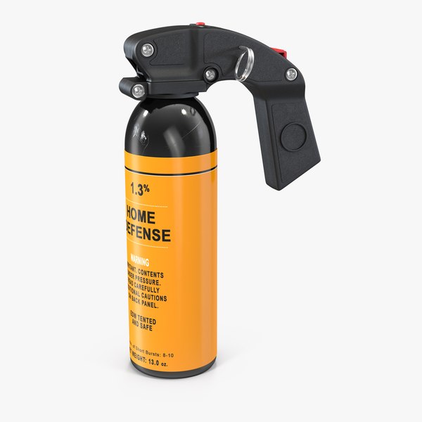3d police pepper spray model