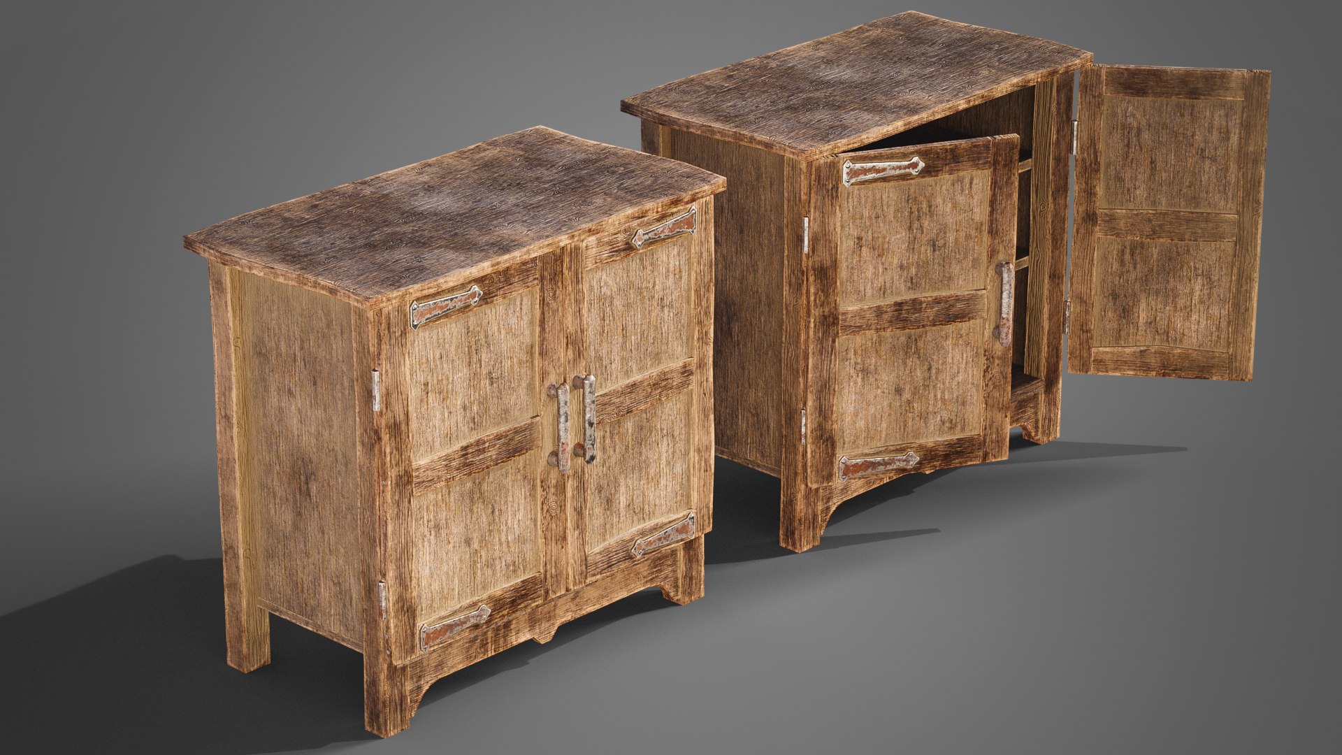 3D Cabinets And Chests Model - TurboSquid 2019300