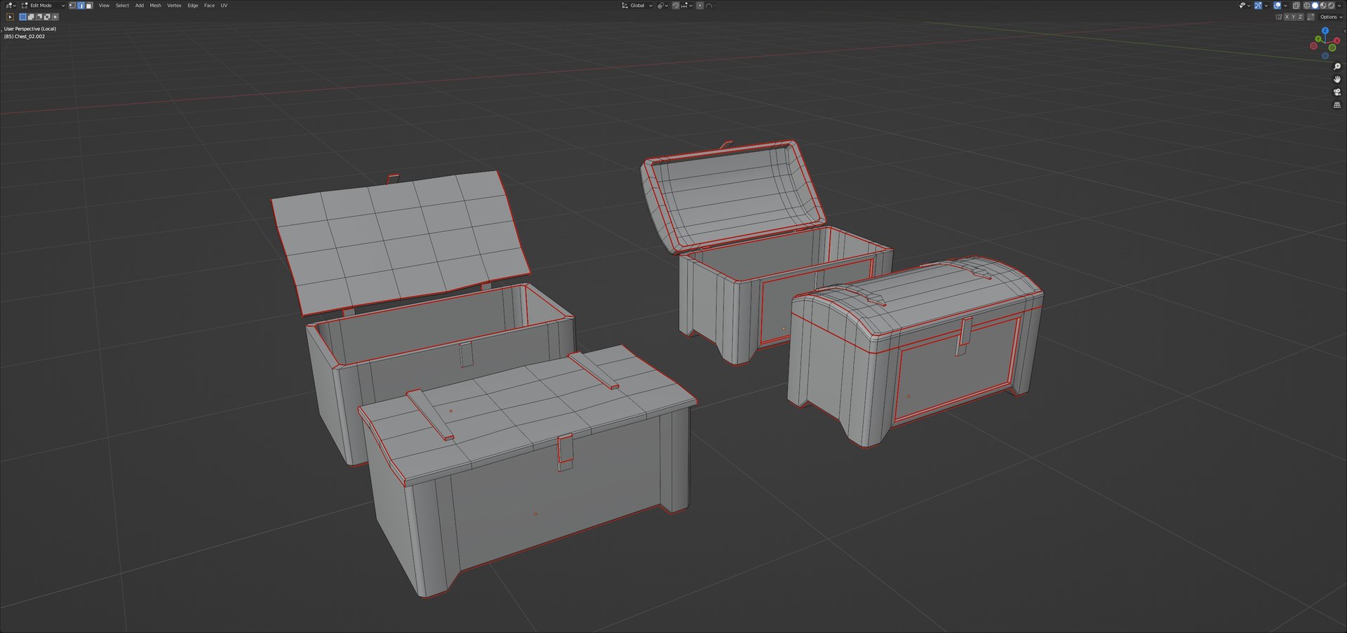 3D Cabinets and chests model - TurboSquid 2019300