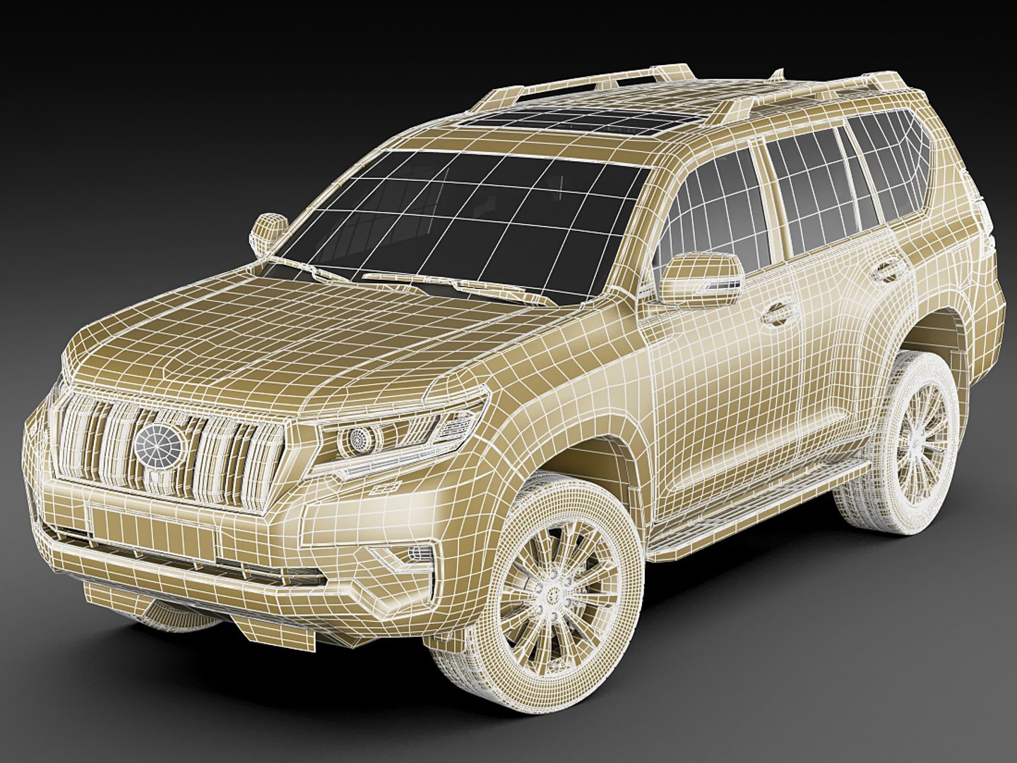 3D toyota land cruiser - TurboSquid 1239110