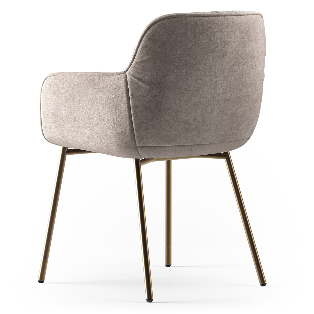 Calligaris Cocoon Soft Metal Legs Armchair 3D - TurboSquid 1987803