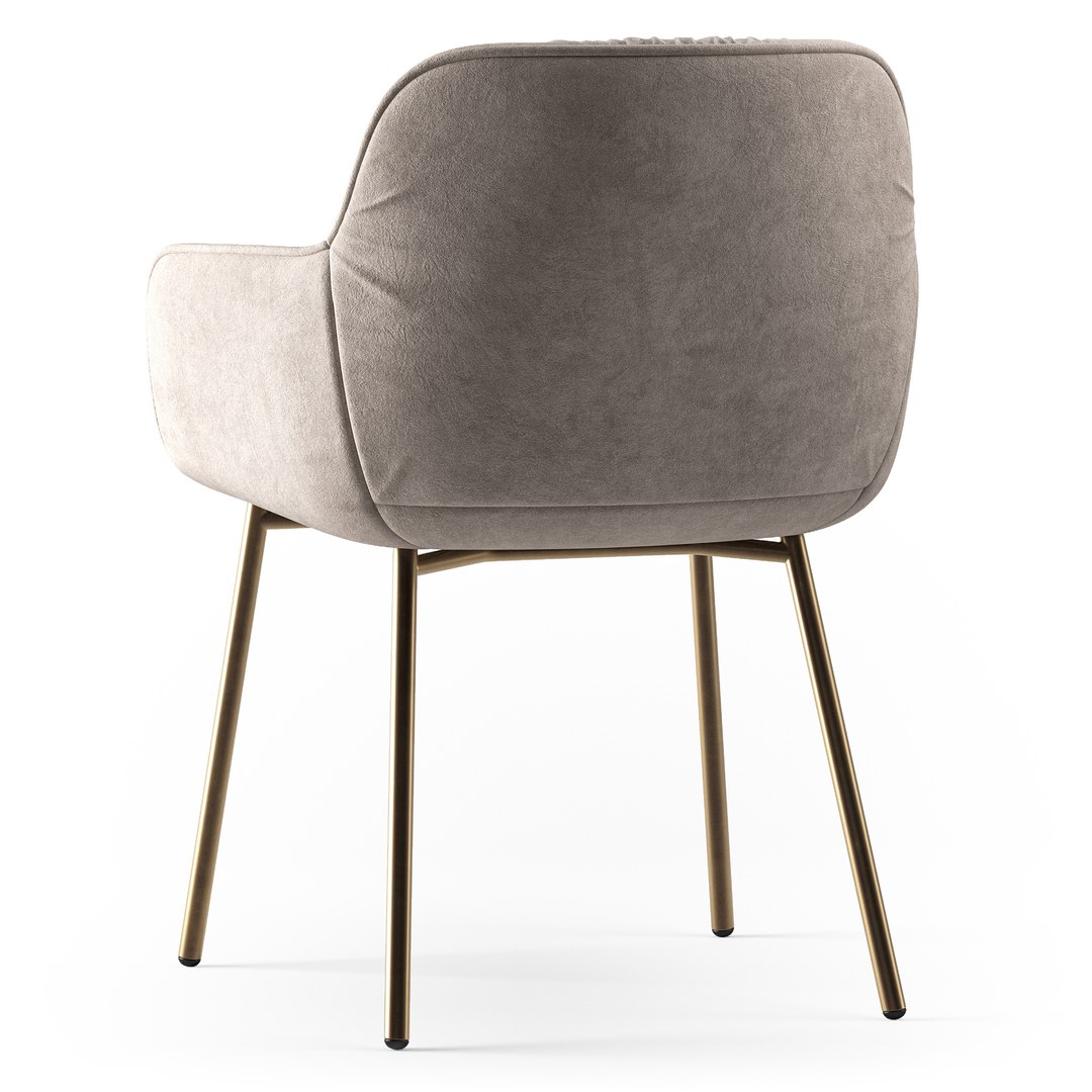 Calligaris Cocoon Soft Metal Legs Armchair 3D - TurboSquid 1987803