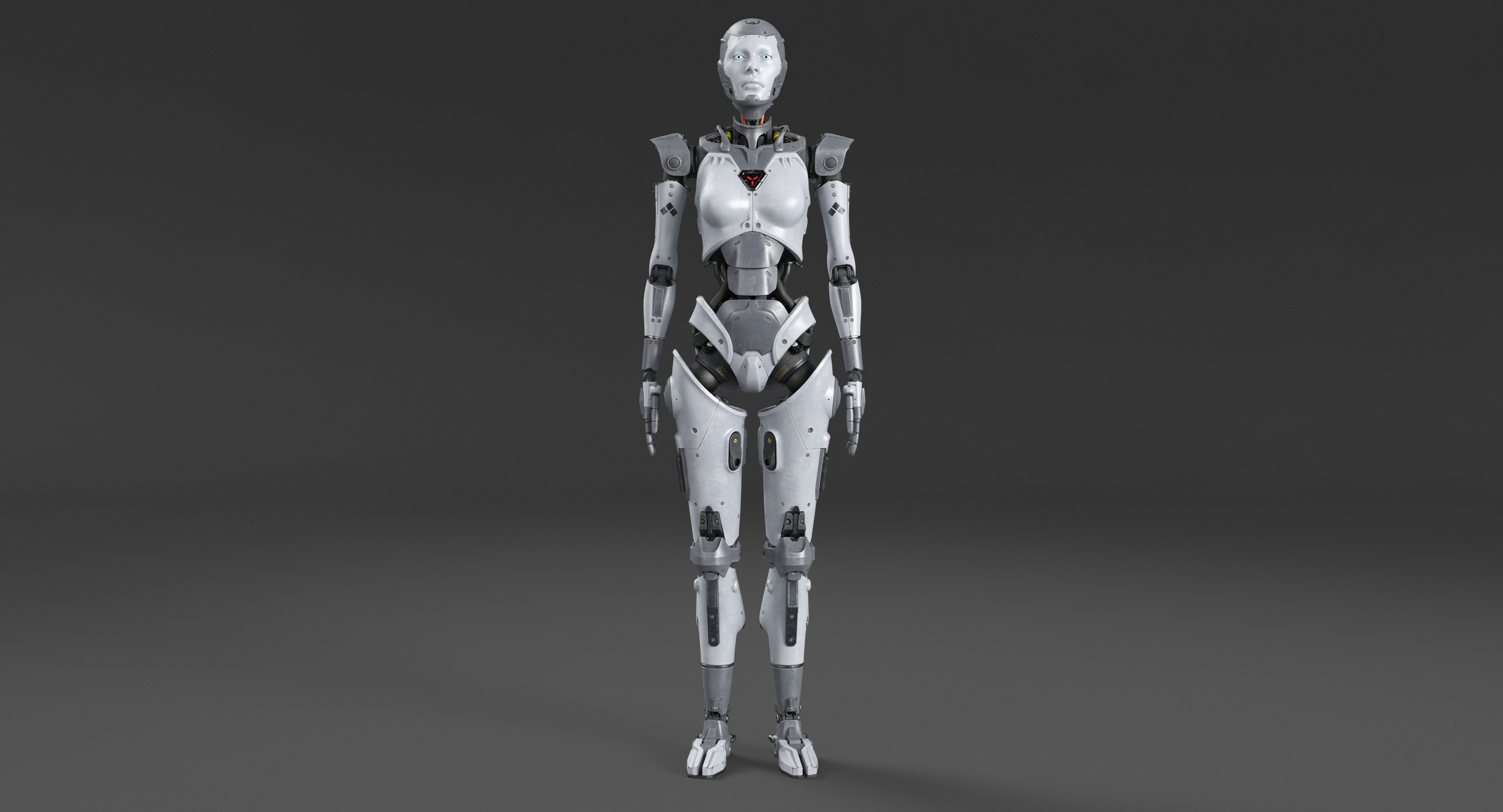 Modello 3D Robot W Rigged - TurboSquid 1387033