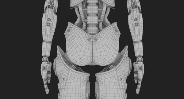 Robot rig w 3D model - TurboSquid 1387033