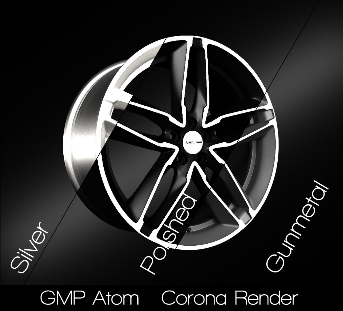 Gmp Atom Rim 3D Model - TurboSquid 1382474
