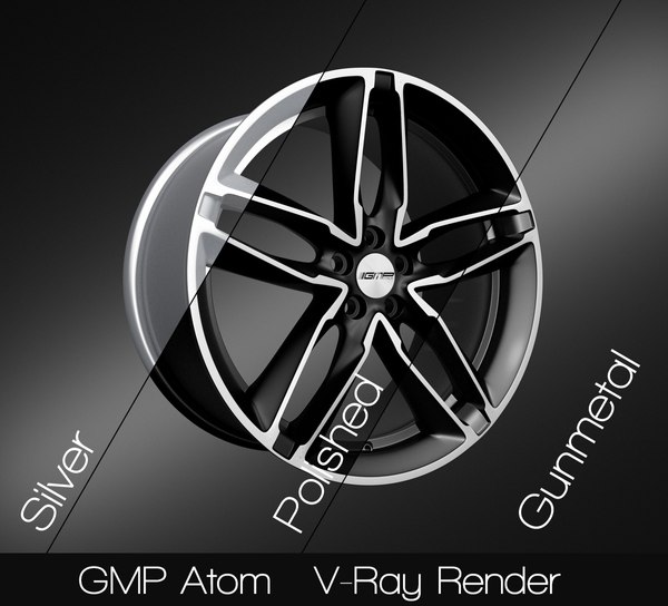 Gmp Wheels 3D Models for Download | TurboSquid