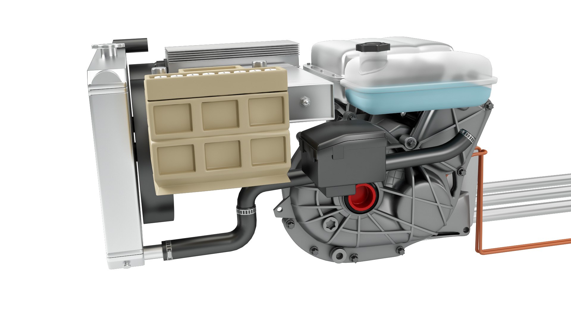 Hydrogen Fuel System Model - TurboSquid 2019732