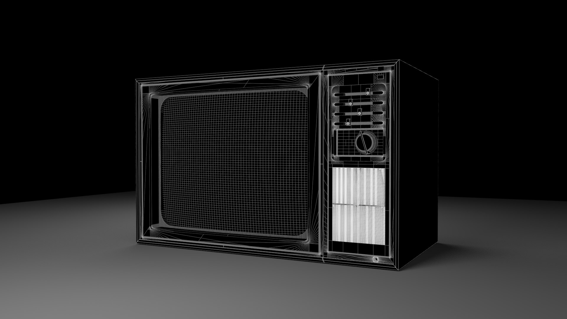 3D retro television model - TurboSquid 1681369
