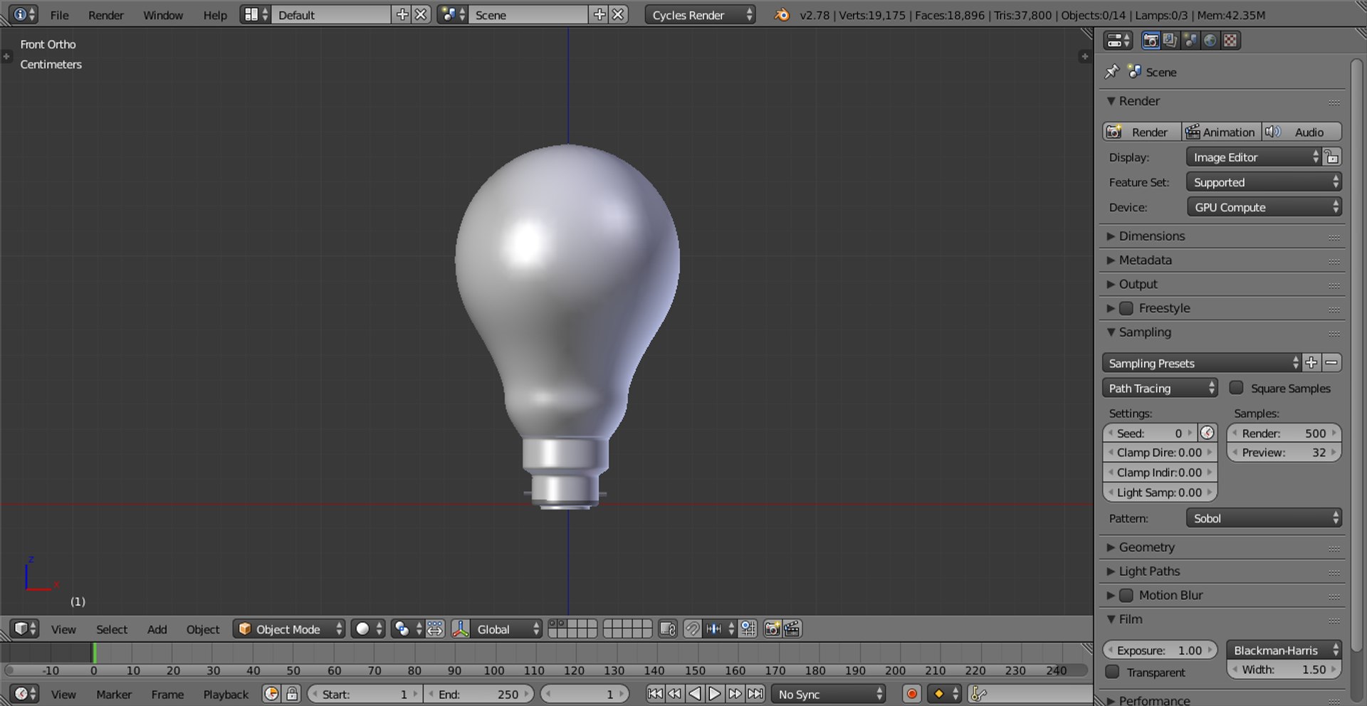 Bulb 3D model - TurboSquid 1180101