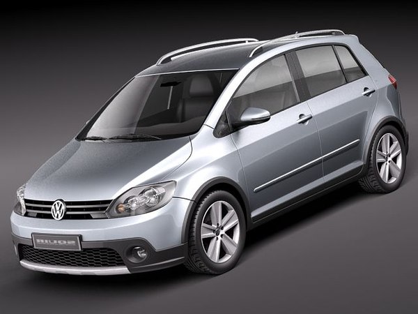 volkswagen golf crossgolf cross 3d model