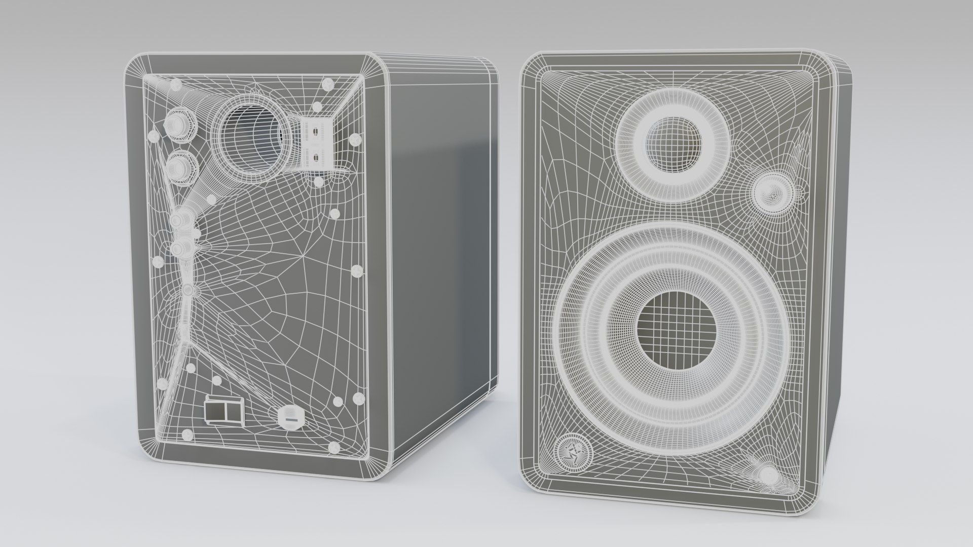 Studio Monitors Mackie CR3-X Green Lightning Model - TurboSquid 1957610