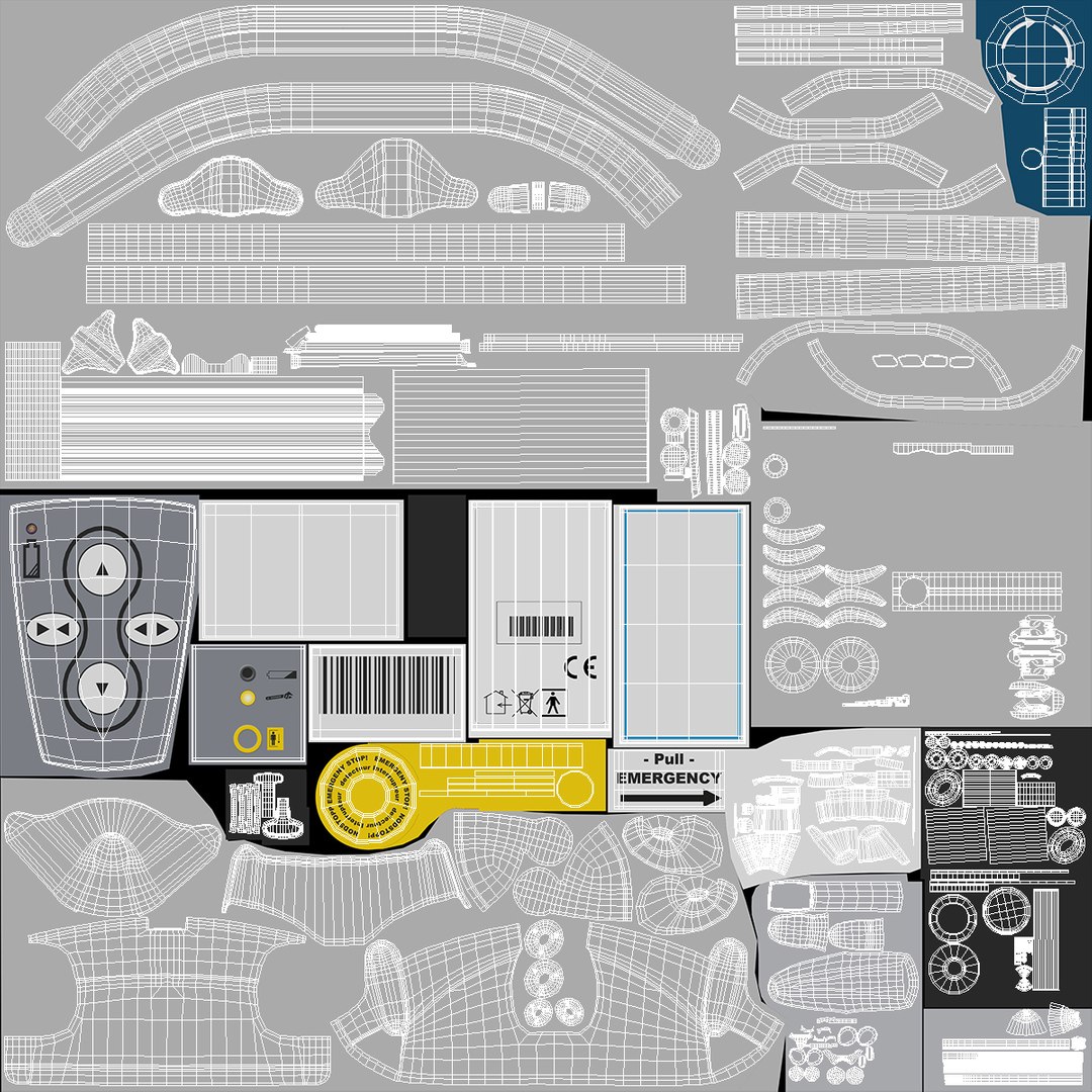 Patient Lift Sling Rigged 3D - TurboSquid 1658011