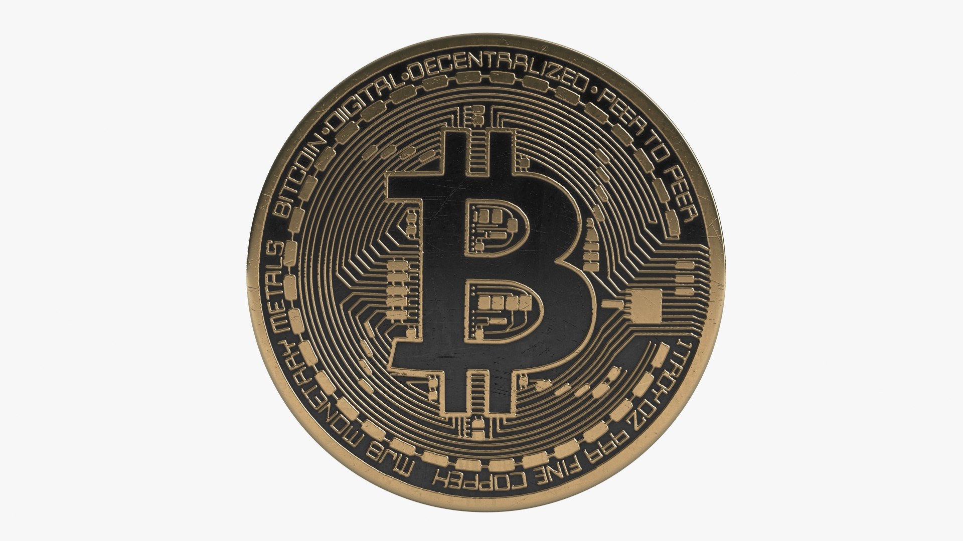 Bitcoin 2 3D Model - TurboSquid 1729081