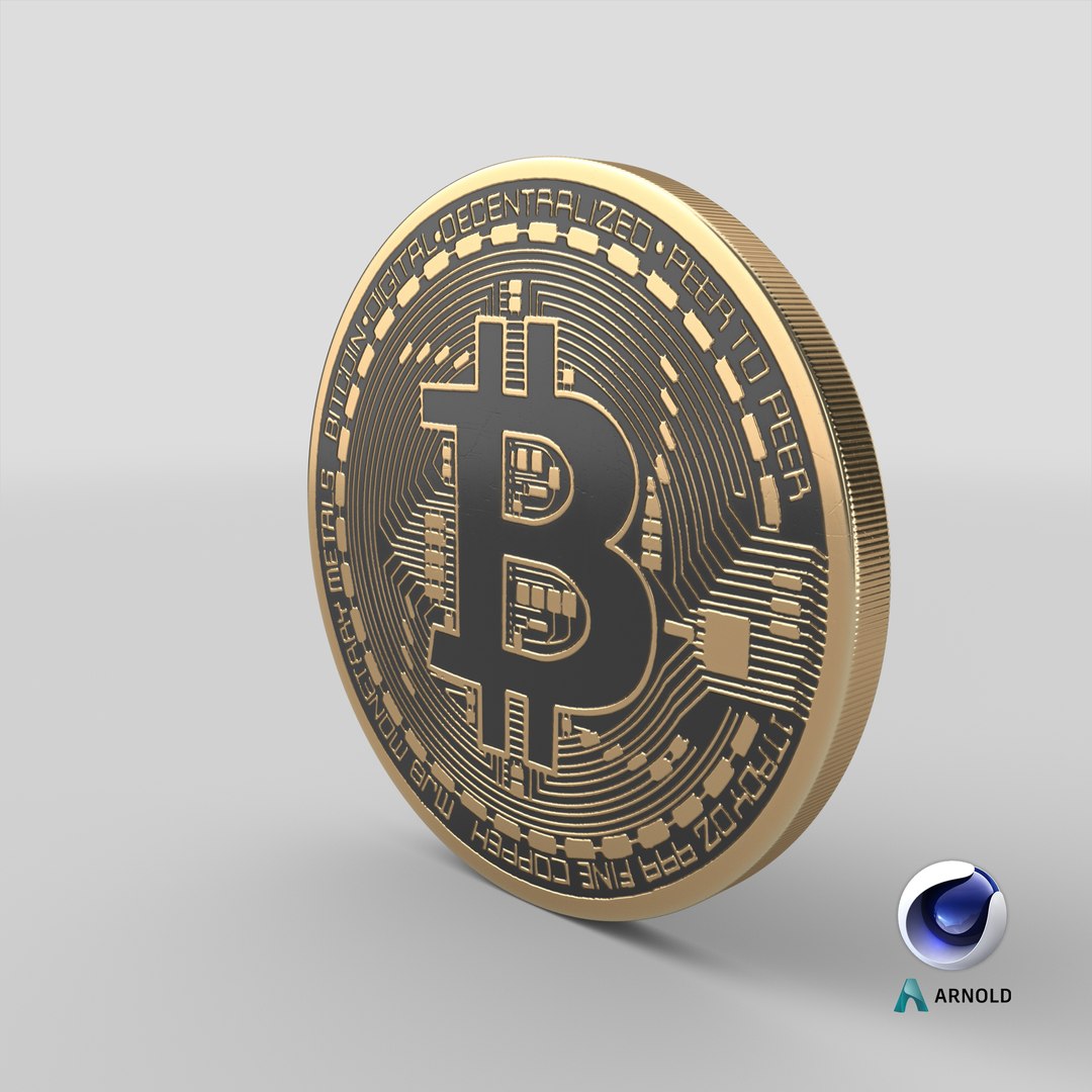 Bitcoin 2 3D model - TurboSquid 1729081