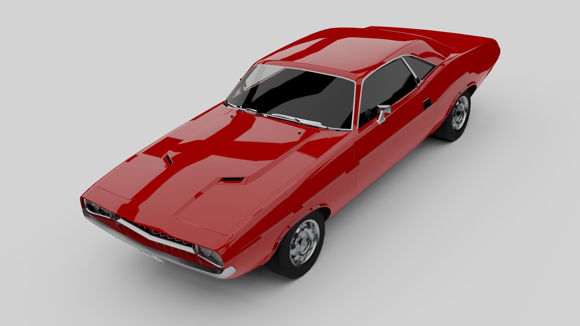 Generic Lowpoly Muscle Cars 01 Model - TurboSquid 2228979