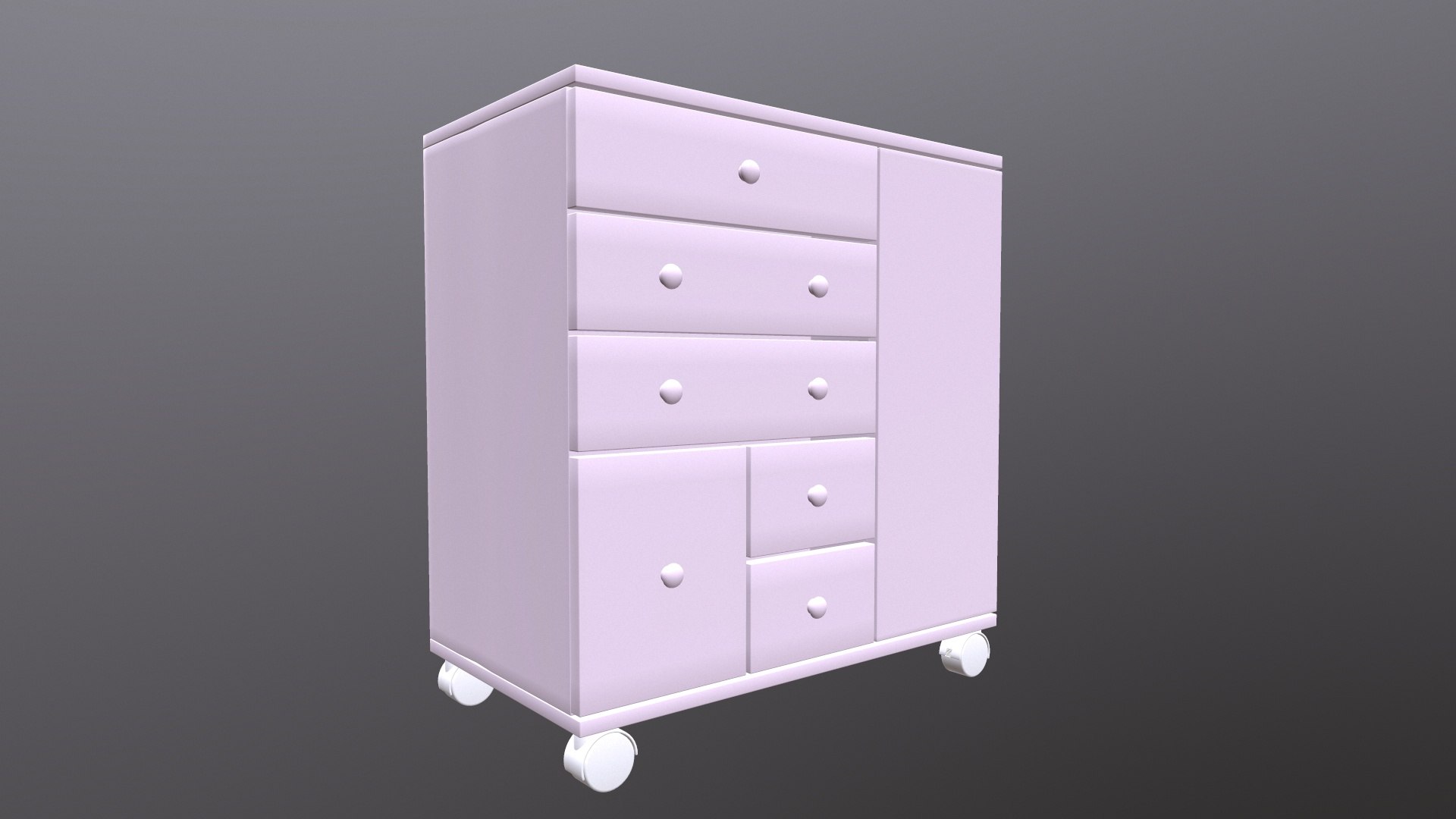 Drawers 3D Model - TurboSquid 1966952