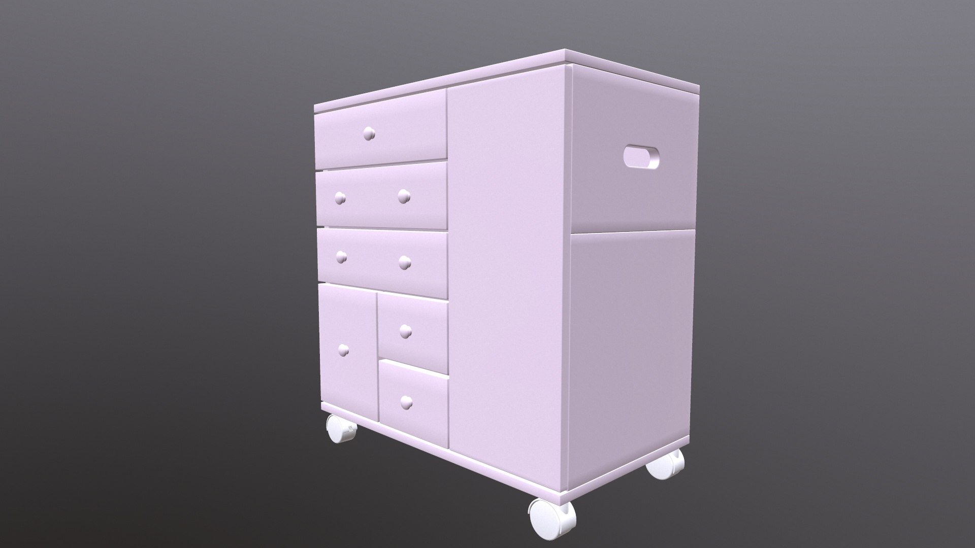 Drawers 3D Model - TurboSquid 1966952