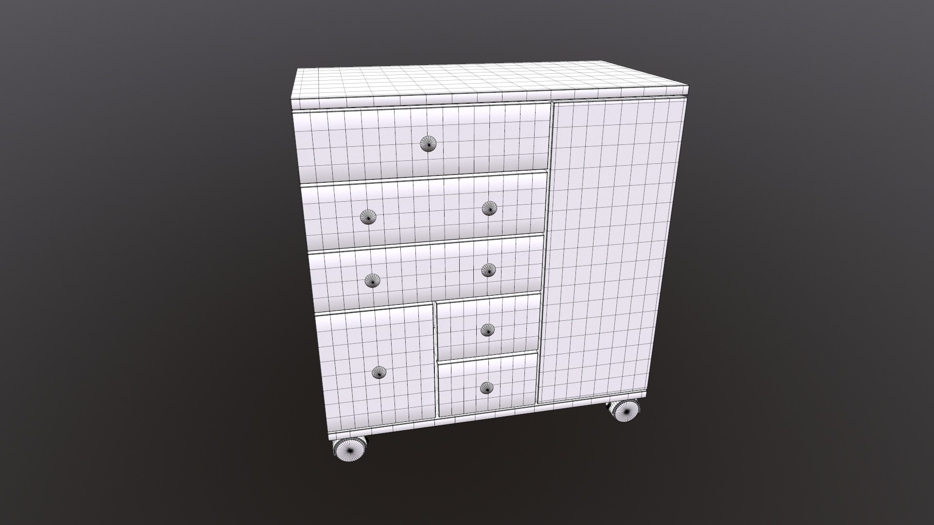 Drawers 3D Model - TurboSquid 1966952