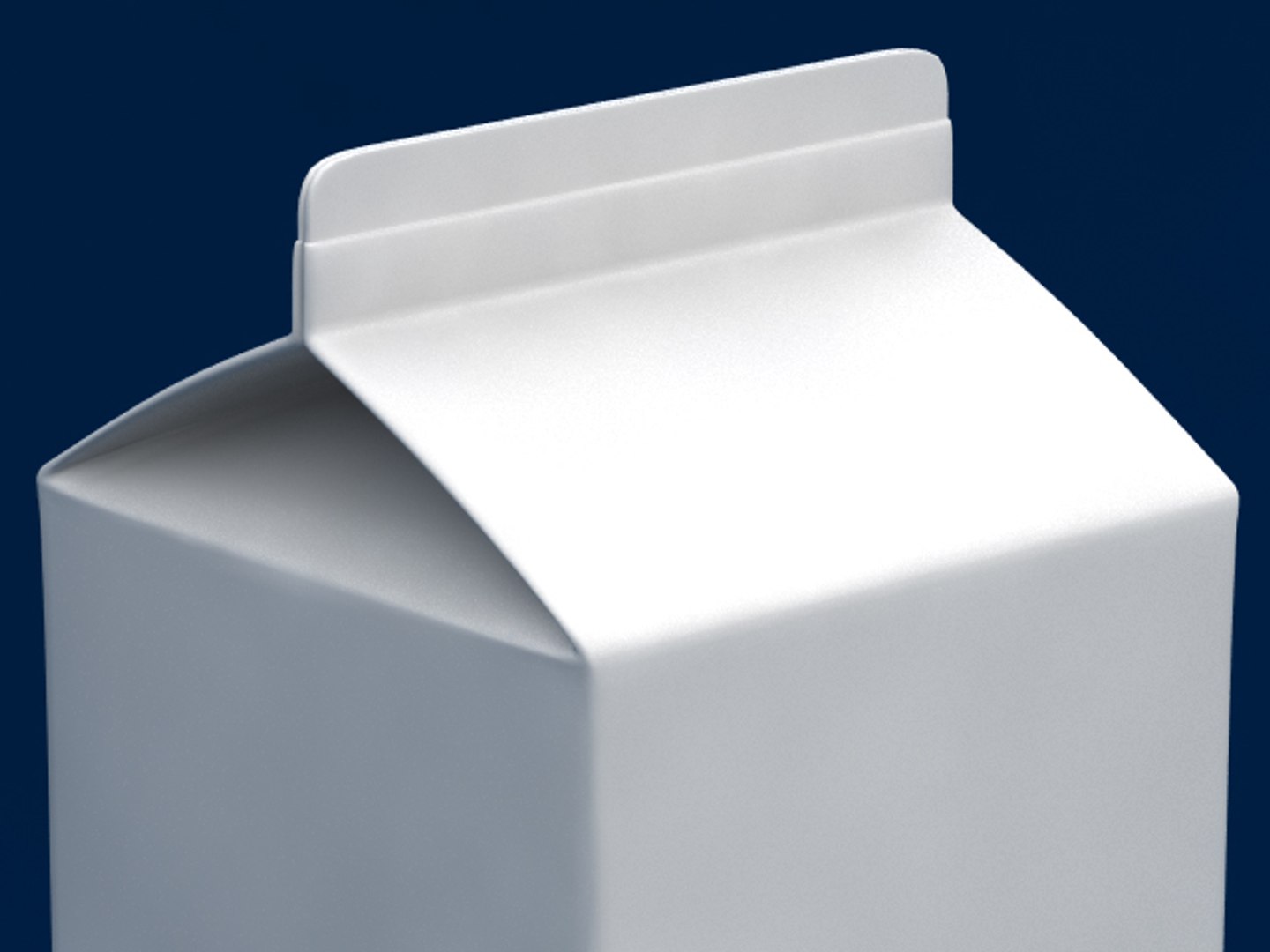 Milk Box 3d Fbx