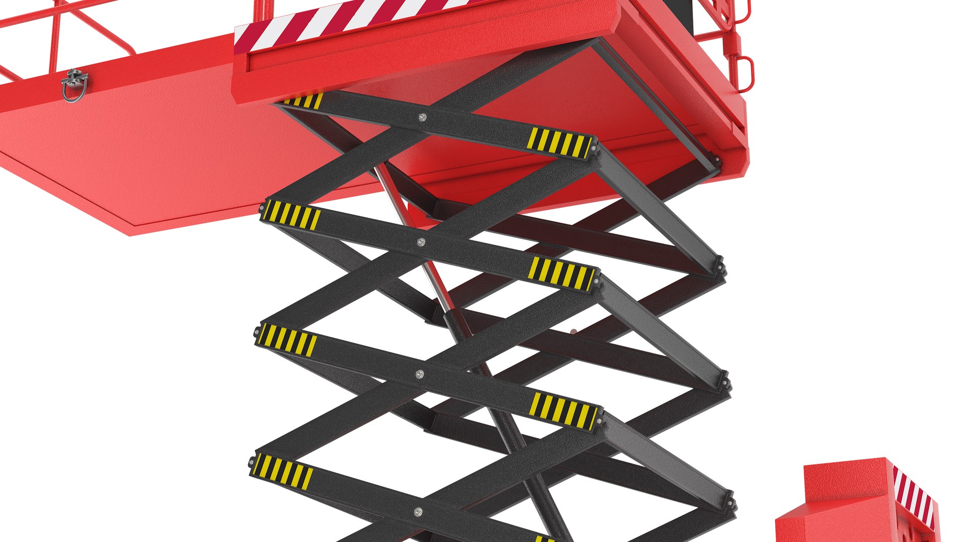 3D Industrial Scissor Lift Platform - TurboSquid 2401932