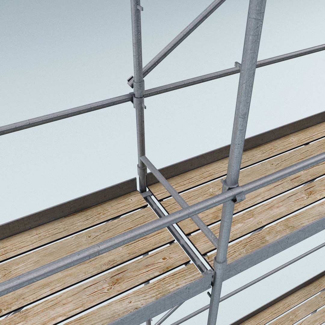 3d scaffold modelled model