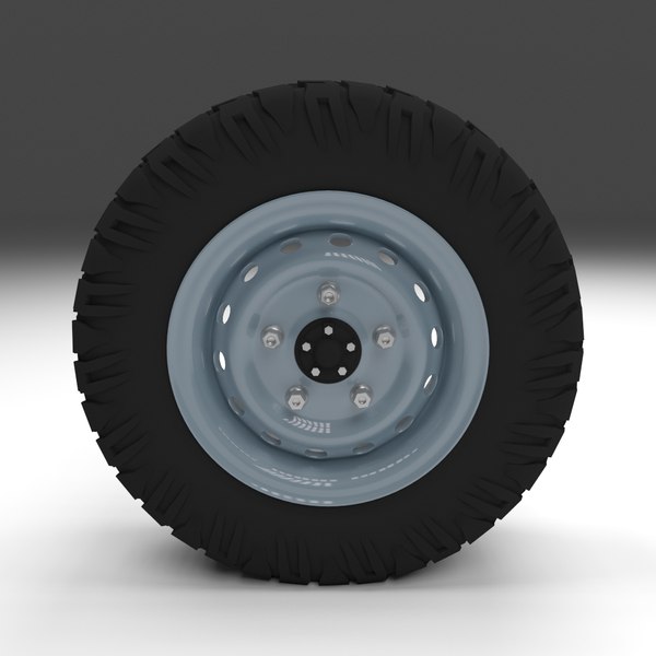 3d offroad wheel model