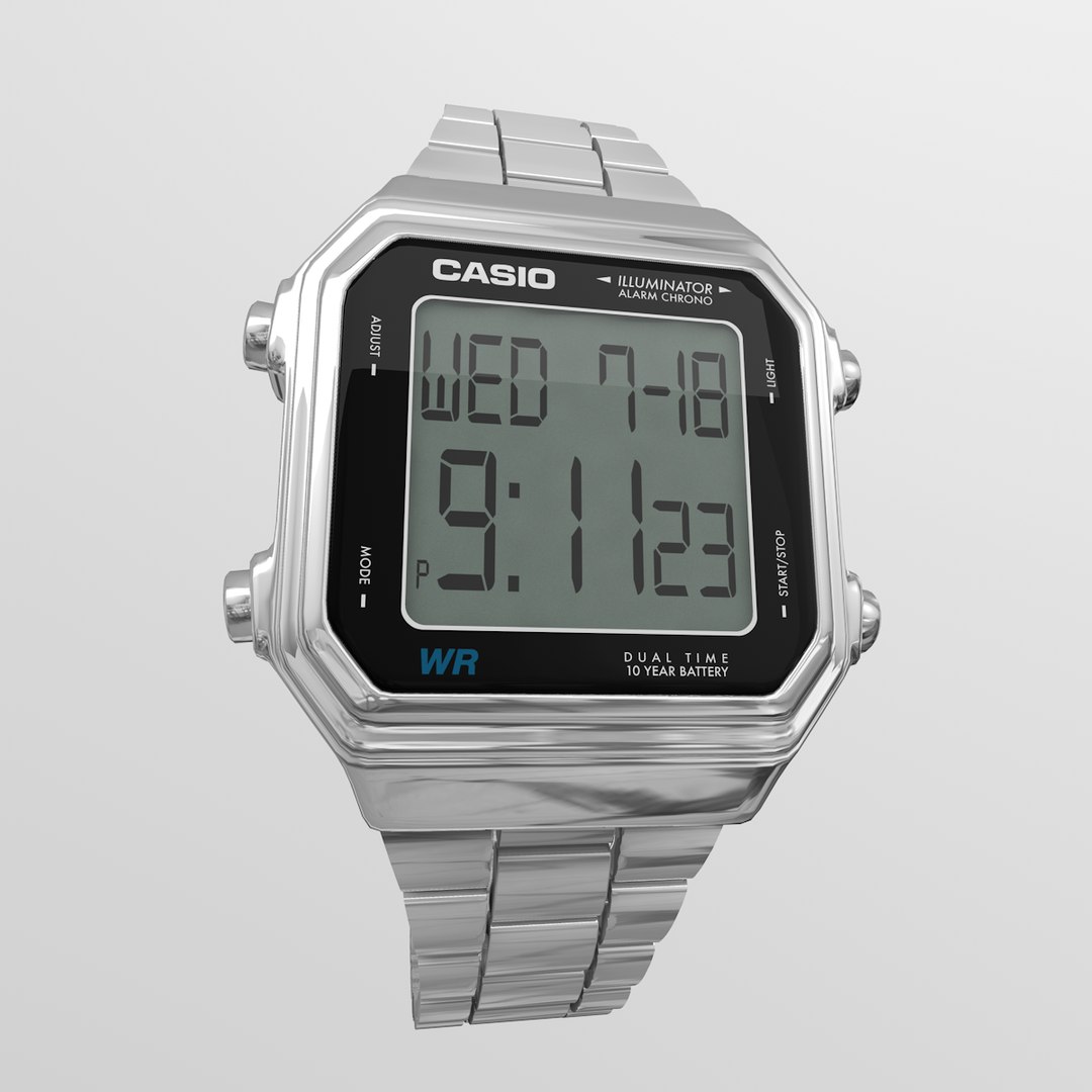Casio Watch S 3d Model